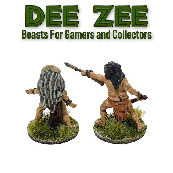 Cavemen Leader and Shaman – Footsore Miniatures & Games Limited