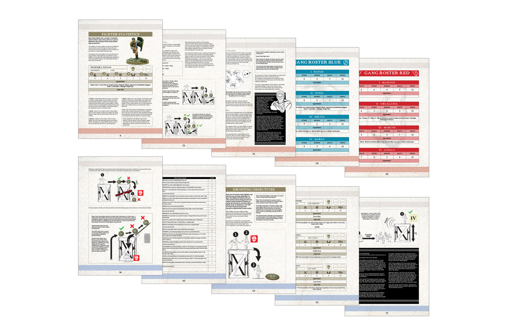 Gangs of Rome A4 Rulebook & PDF bundle – Footsore Miniatures & Games Limited