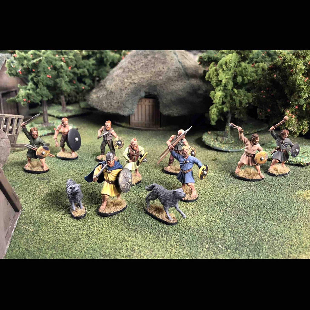 Dark Age Irish Warriors – Footsore Miniatures & Games Limited