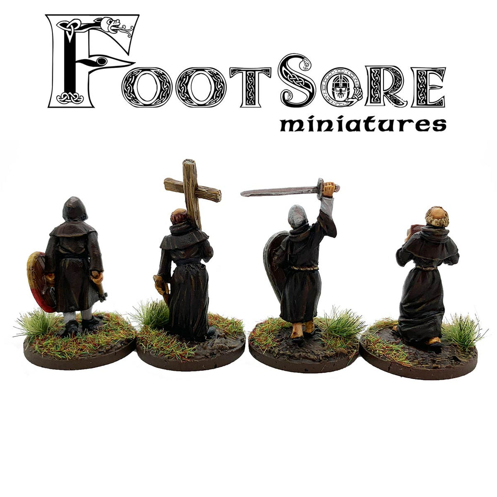 Milites Christi - Warrior Monks with Cross – Footsore Miniatures ...
