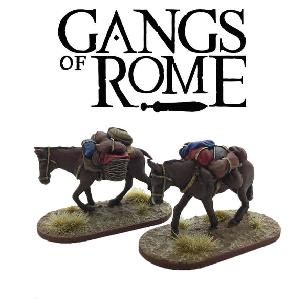 Pack Mules – Footsore Miniatures & Games Limited